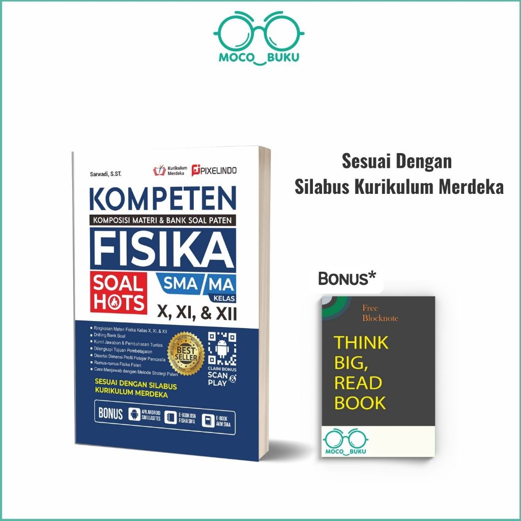 Jual Buku Kompeten FISIKA SMA/MA Kelas X, XI, & XII Sesuai Silabus Kurikulum Merdeka | Shopee ...