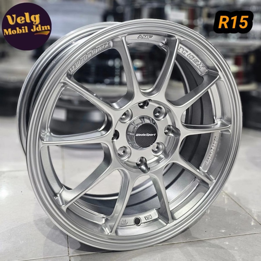 Jual velg racing r15 lebar 6,5 WEDSSPORT TC105X velg mobil ring 15 veloz livina avanza xenia ...