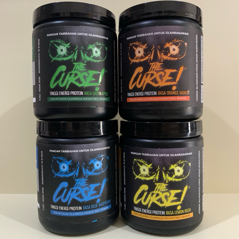 Jual The Curse Pre Workout JNX Sports Preworkout | Shopee Indonesia