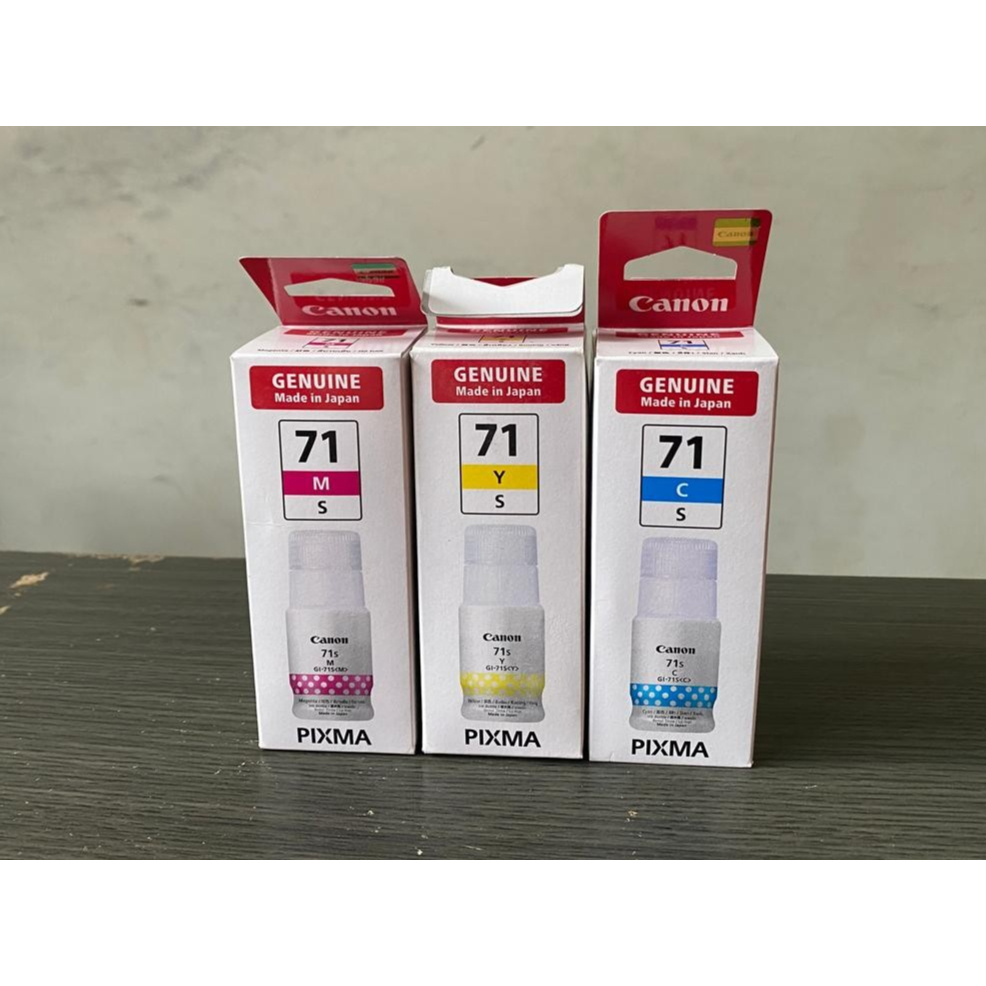 Jual TINTA CANON GI 71s GI71s GI 71 s Color/Warna Original Untuk ...