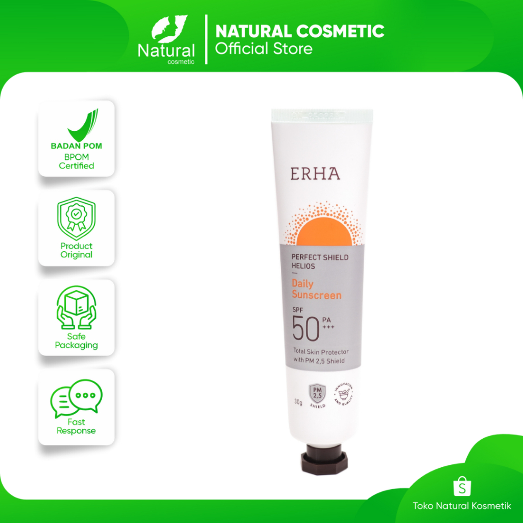 Jual Erha Perfect Shield Helios Daily Sunscreen SPF 50 PA+++ | Shopee Indonesia