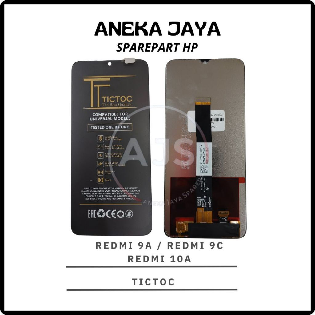 Jual LCD REDMI 9A / 9C / 10A (TICTOC / MOSHI) | Shopee Indonesia