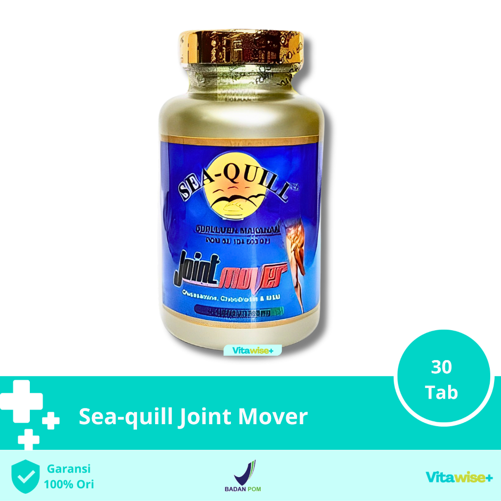 Jual Sea Quill Joint Mover isi 30 Tablet - Suplemen Tulang Rawan ...