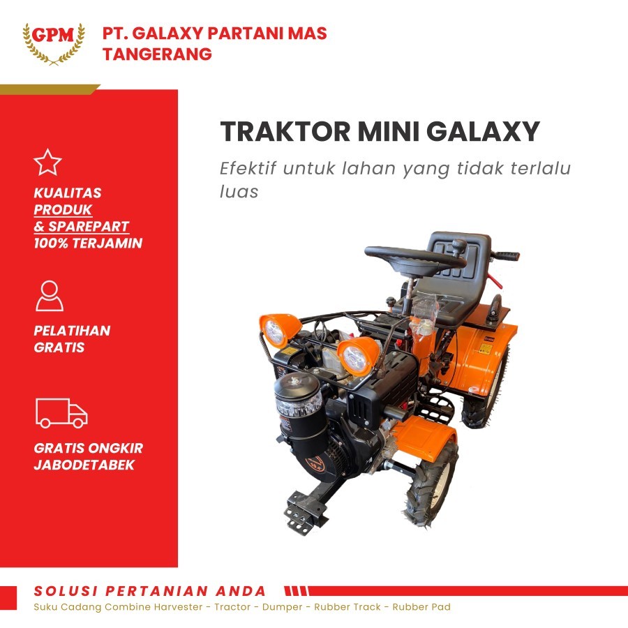 Jual Traktor Mini Galaxy (Efektif Untuk Lahan Yang Tidak Terlalu Luas ...