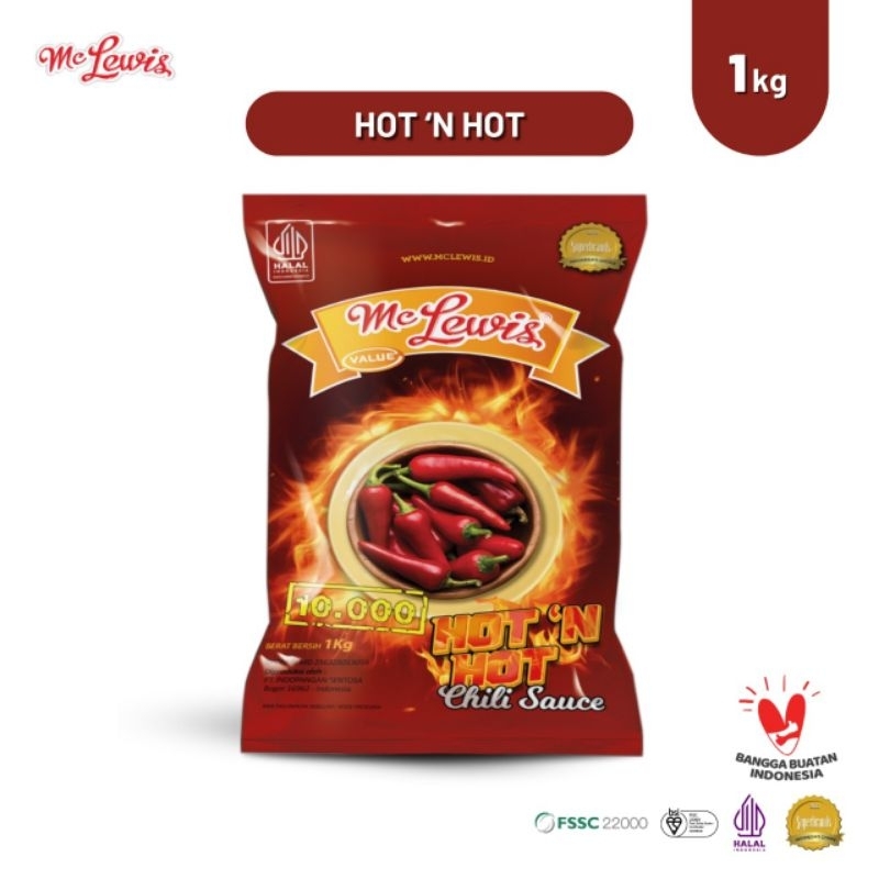 Jual SAOS MC LEWIS HOT N HOT & MAYO ORI 1 KG | Shopee Indonesia