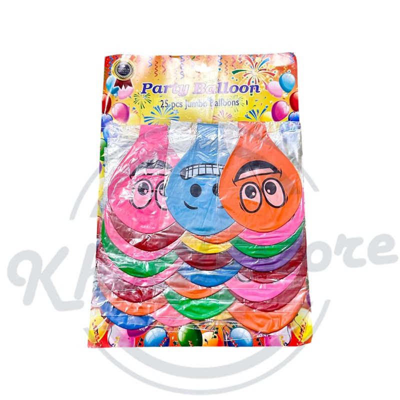 Jual Balon Jumbo Motif / Balon Ulang Tahun isi 25 pcs | Shopee Indonesia