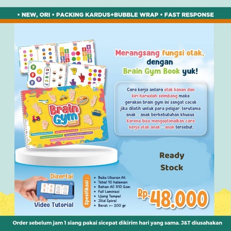 Jual Brain Gym Book | Shopee Indonesia