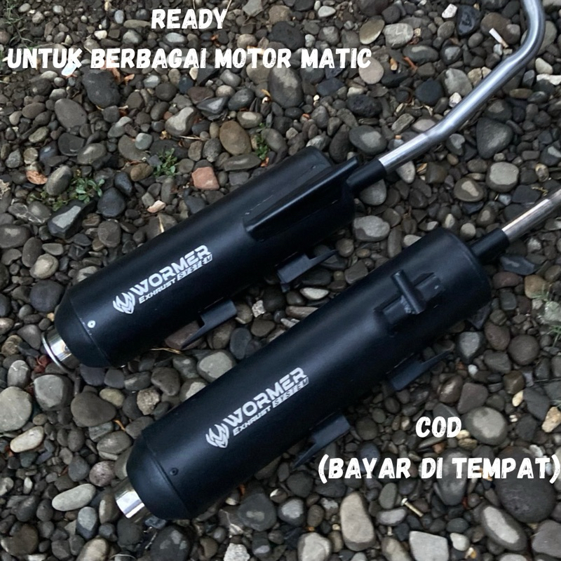 Jual TERMURAH Knalpot Original Standar Racing Copy CMS Ngebass no mber ...