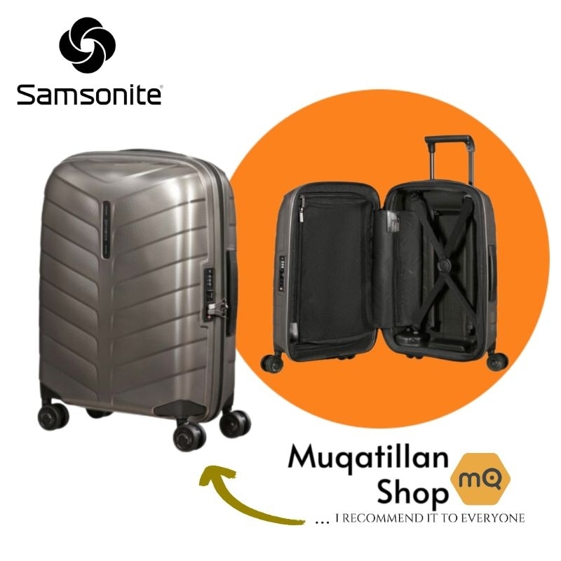 Jual Koper Samsonite Premium Attrix size Cabin Small 55/20 inch ...