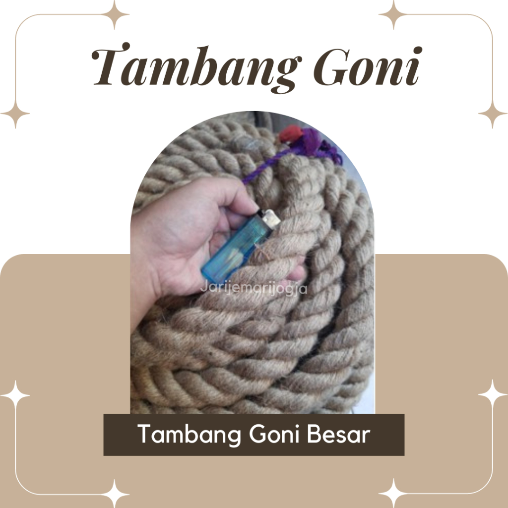 Jual Tali tambang goni manila dadung goni besar sedang kecil kuat ...
