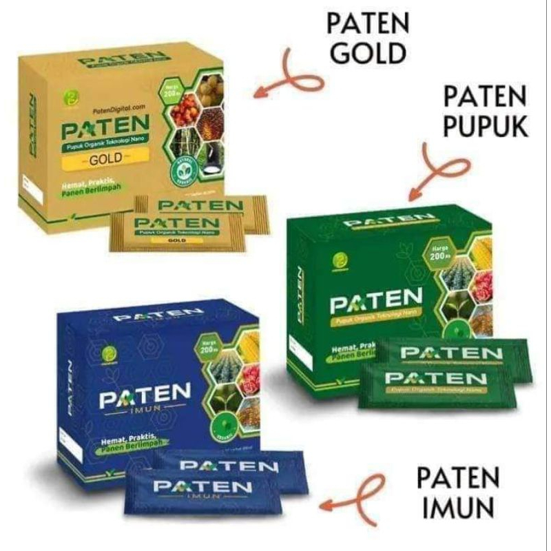 Jual Pupuk Paten Gold / Pupuk Paten Organik / Imun Paten Teknologi Nano ...