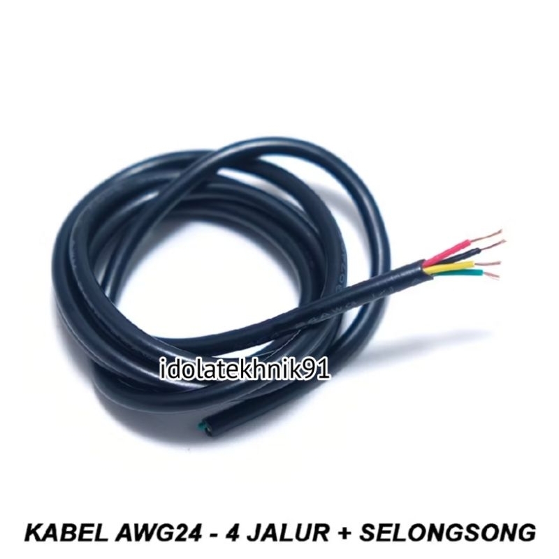 Jual Kabel awg 24 isi 4jalur jual per meter minimal order 4 meter | Shopee Indonesia