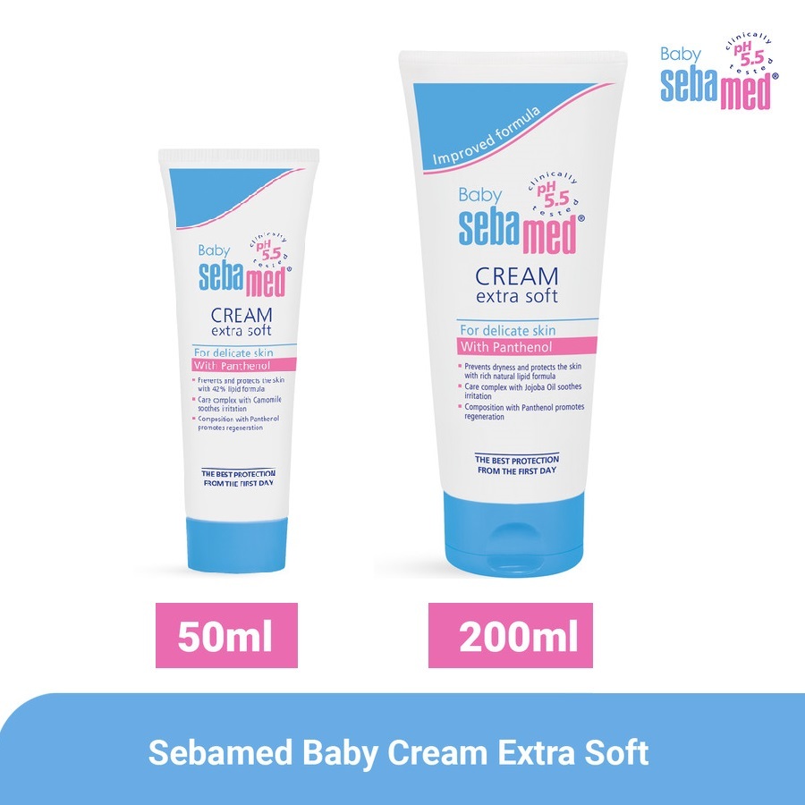 Jual Sebamed Baby Cream Extra Soft 50ml 200ml - Krim Bayi Sebamed 50 ml ...