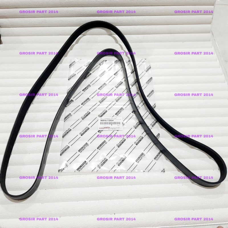 Jual VAN BELT/FAN BELT INNOVA BENSIN HILUX FORTUNER ORIGINAL 1PC 90916 ...