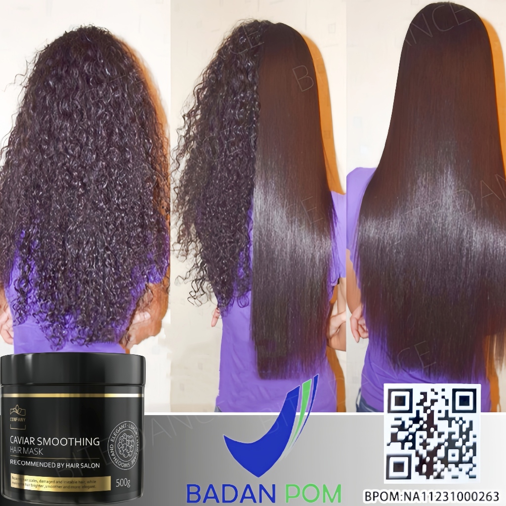 Jual 【BPOM】Masker pelurus rambut keratin hair treatment Masker pelurus ...