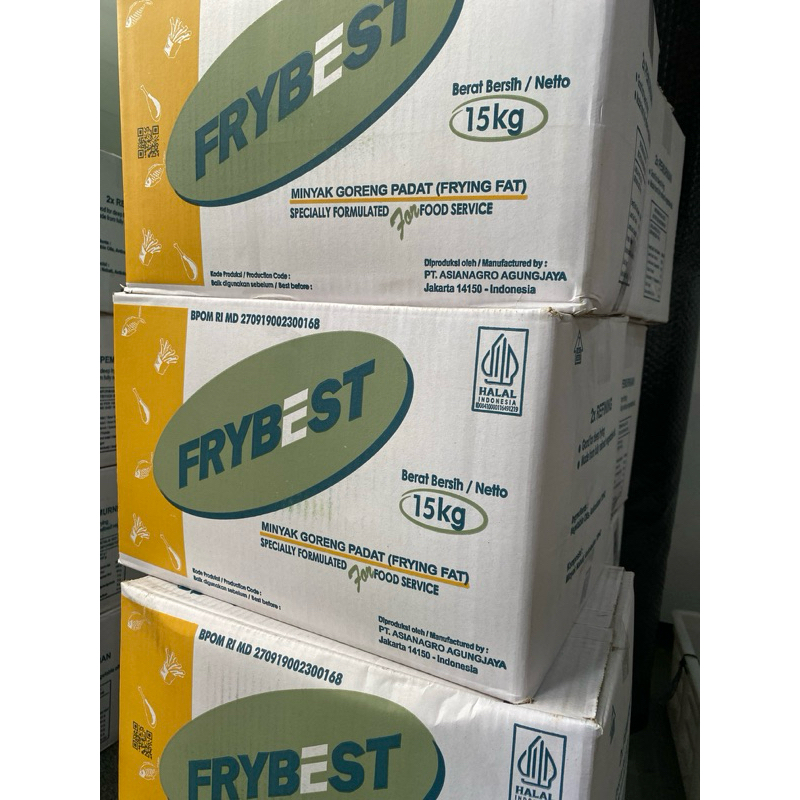 Jual FRYBEST minyak padat 15kg | Shopee Indonesia