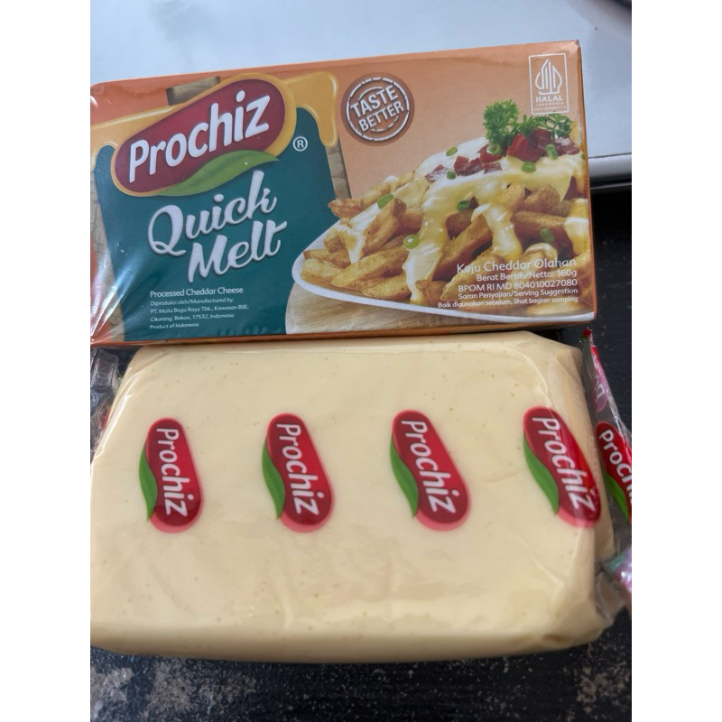 Jual keju prochiz foil 165gr / gold & cheddar / mozarella / spread ...