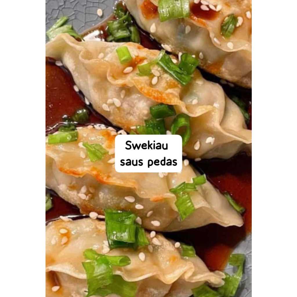 Jual SWEKIAU SAUS PEDAS Dimsum Halal Original Frozen Food Makanan Beku ...