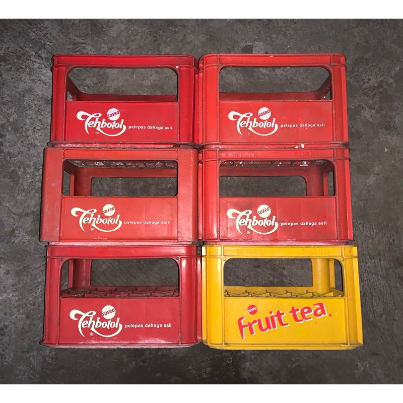 Jual krat teh botol sosro +fruittea | Shopee Indonesia