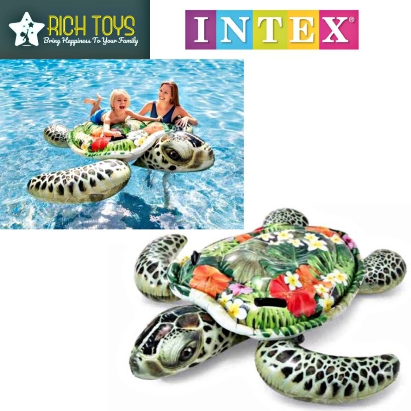 Jual Intex Floaties Ride On Kura Kura - Ban Pelampung Renang Duduk Anak ...