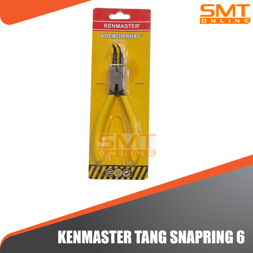 Jual Tang Snap Ring 6 inch Original Kenmaster Tang Circlip Lurus Tekan ...