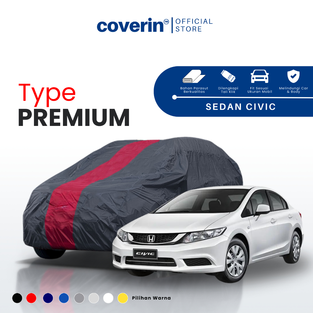 Jual Body Cover Mobil Civic Sarung Mobil Civic Warna Premium Semi ...