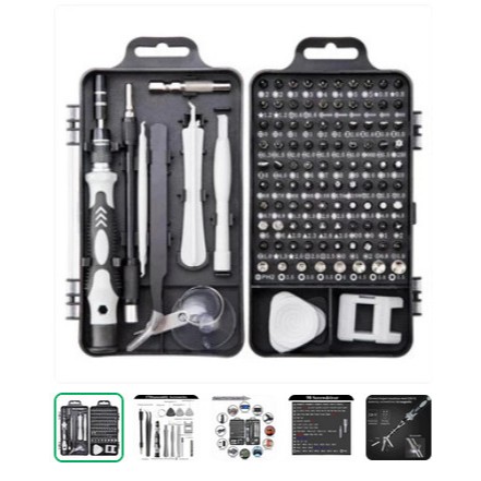 Jual Obeng 115 in 1 Hp full set Obeng Service Komputer Laptop Hp Service - Obeng 115 in 1 ...