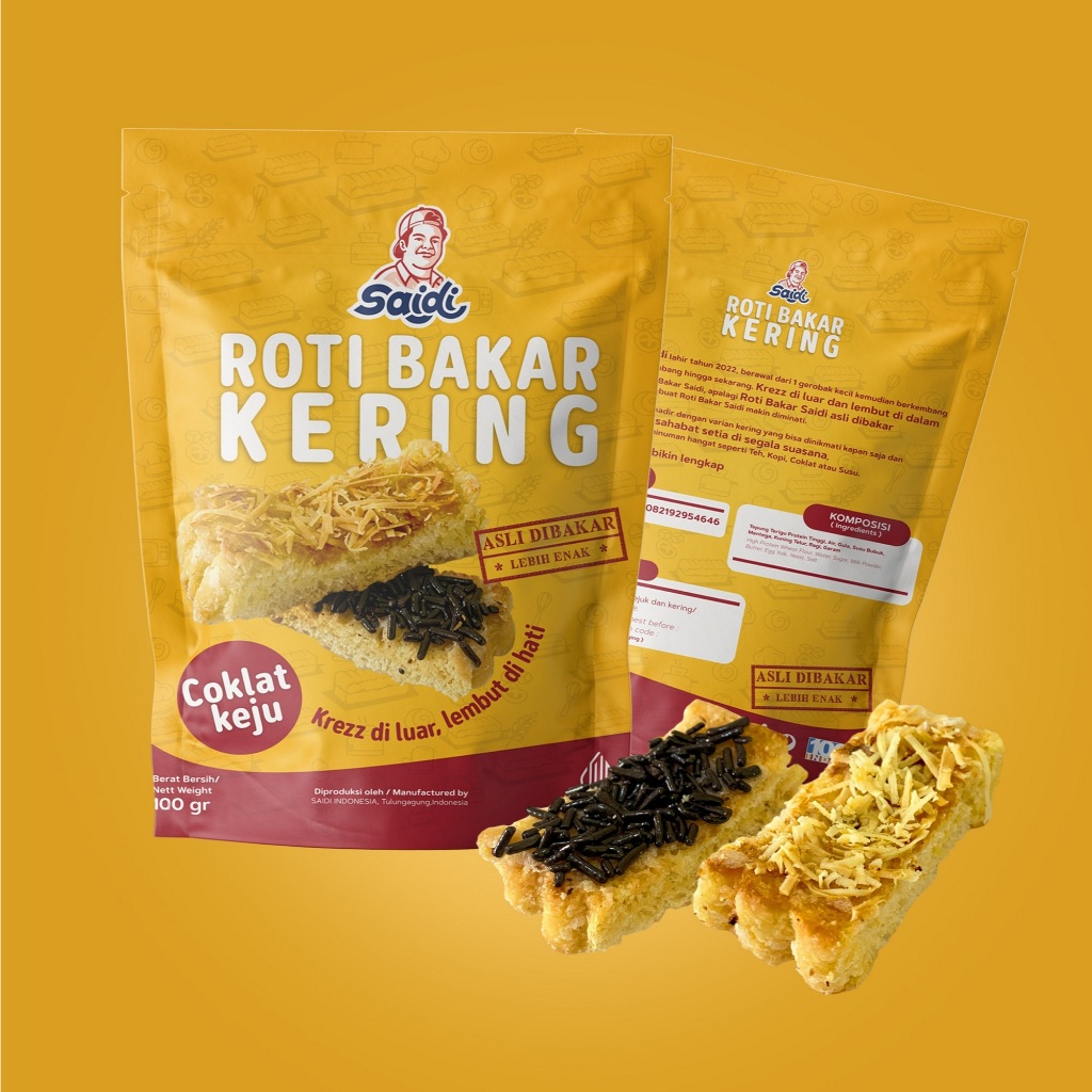 Jual Roti Bakar Kering Saidi Roti Kering Roti Bakar Bagelan Roti Bakar ...