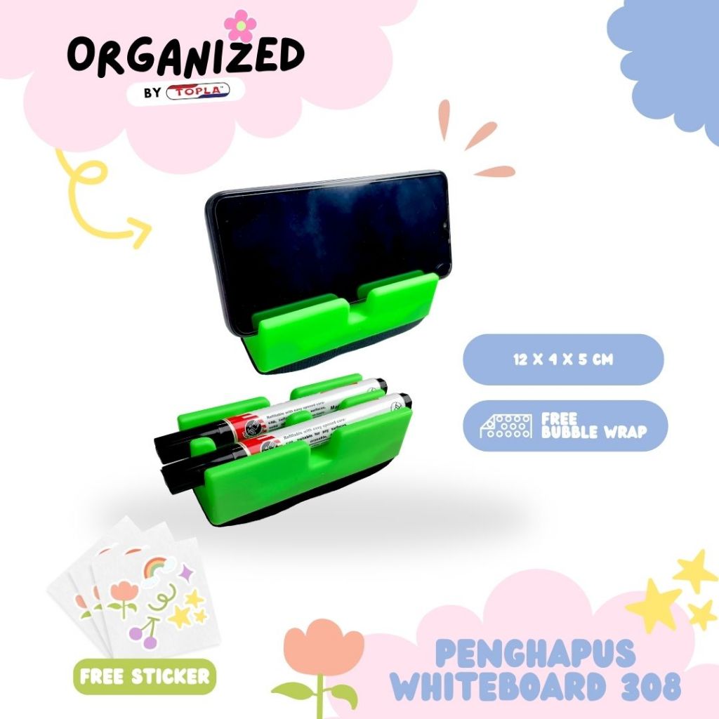 Jual Penghapus papan tulis 308 whiteboard eraser penghapus papan tulis ...