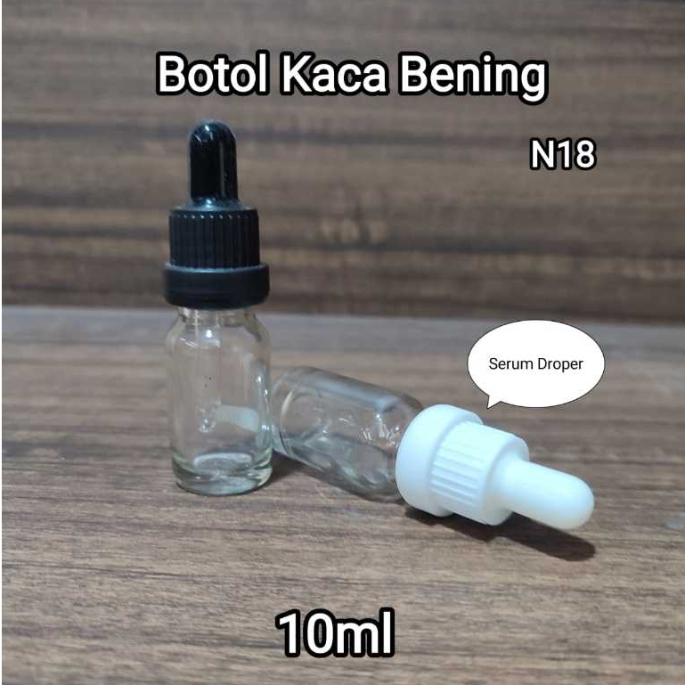 Jual Botol Serum Skincare Essence Dropper Pipet Kaca Clear Botol Kaca ...