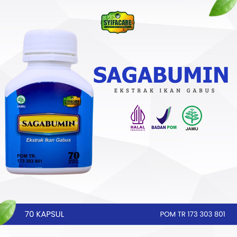 Jual Kapsul Ikan Gabus Sagabumin Ekstrak Bantu Mempercepat Penyembuhan ...