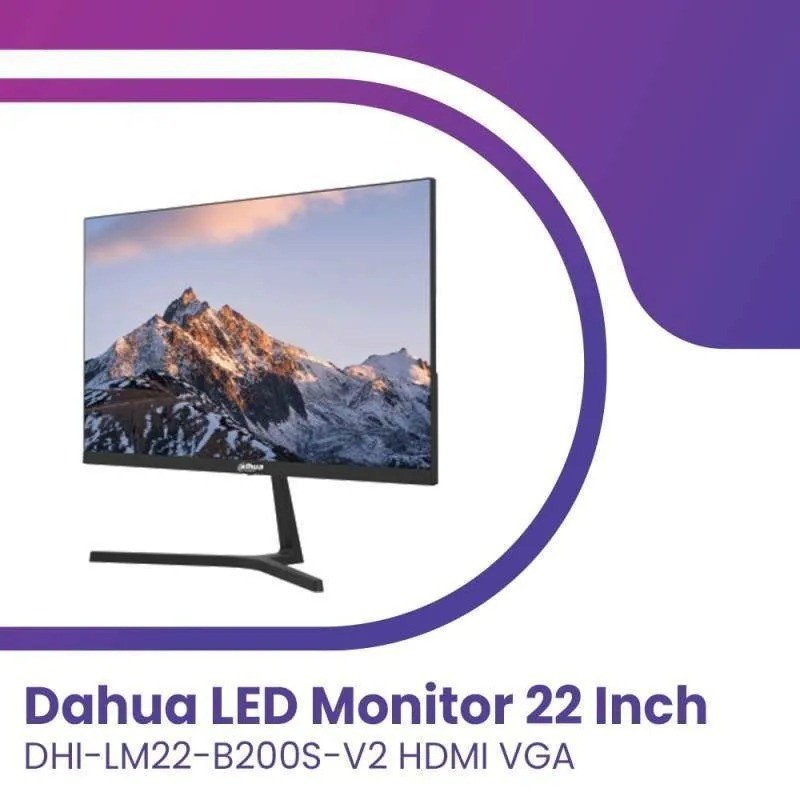 Jual MONITOR DHI-LM24-B200S-V2 / LM22-B200S-V2 "22" / "24" Inch - LN | Shopee Indonesia