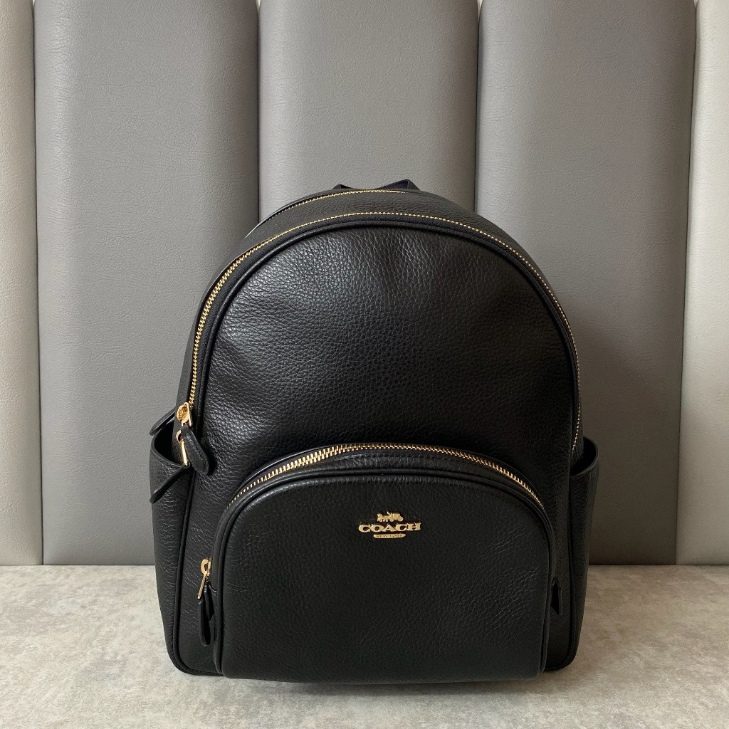 Jual Coach Court Backpack (Black) | Shopee Indonesia