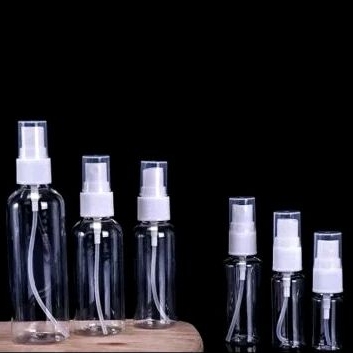 Jual Botol spray bening botol plastik transparan 100ml | Shopee Indonesia