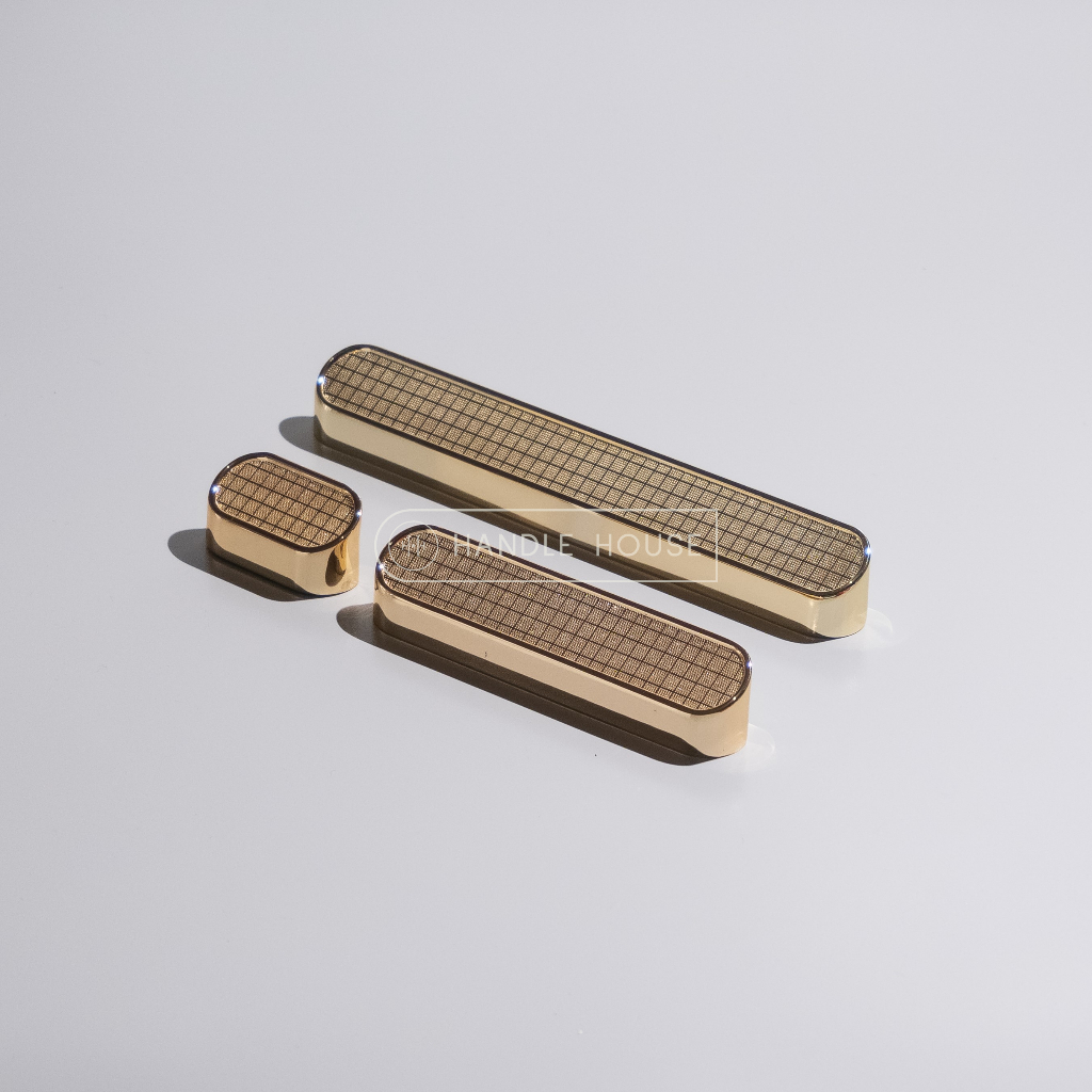 Jual Gold Elegant Aluminum Handle - Tarikan Gagang Lemari Laci Kabinet ...