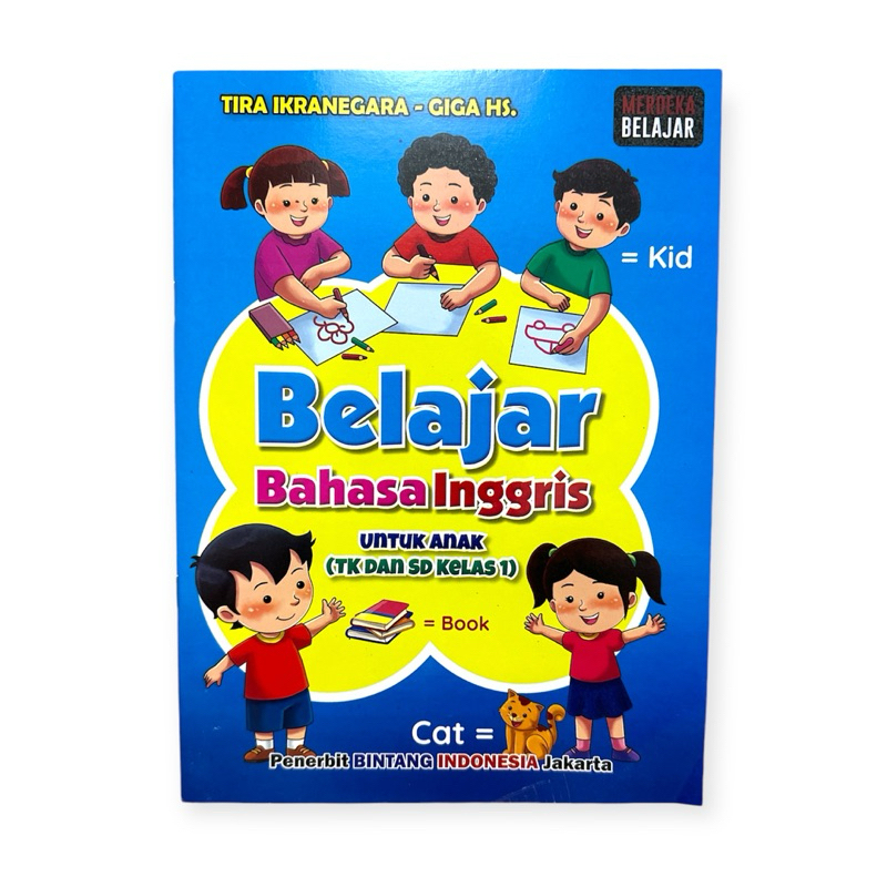 Jual Buku Belajar Bahasa Inggris Untuk Anak TK Dan SD Kelas 1 Kurikulum Merdeka Belajar | Shopee ...