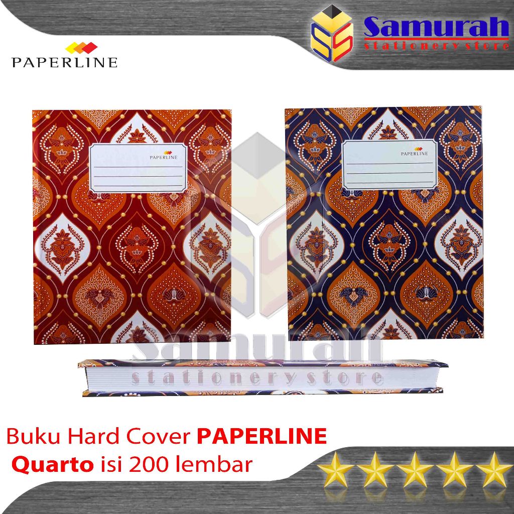 Jual Buku Hard Cover Paperline Quarto Isi 200 Lembar Buku Akutansi