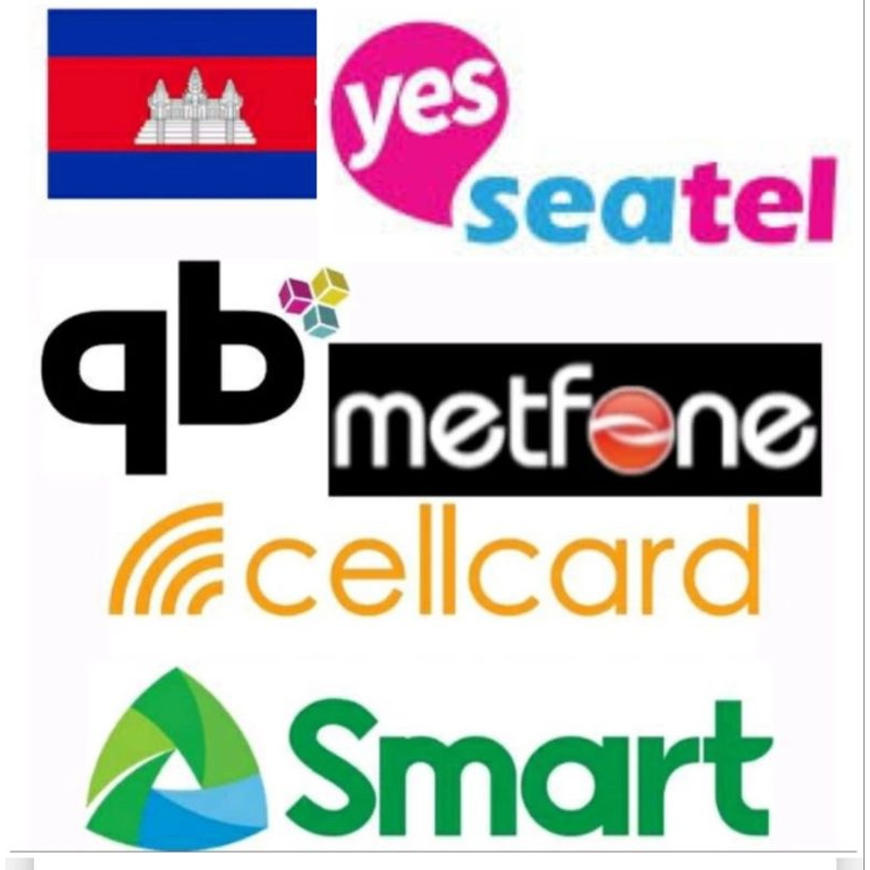 Jual Cambodia, Prepaid Cambodia, Metfone, Cellcard, Smart Seatel | Shopee Indonesia