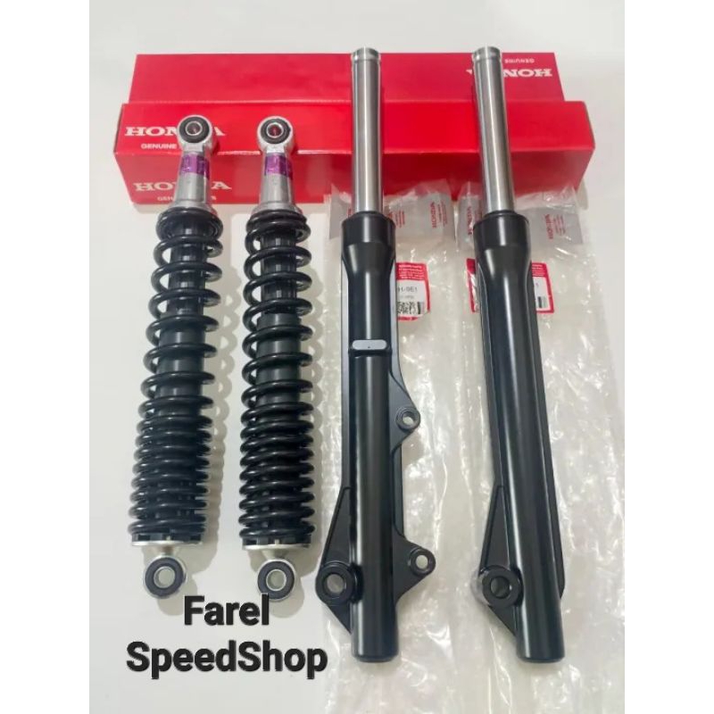 Jual Paket Shockbreaker Depan Belakang Honda Revo Absolute Revo Fit ...