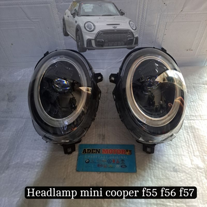 Jual Headlamp lampu depan mini cooper coper f56 f57 2020 2021 2022 2023 ...