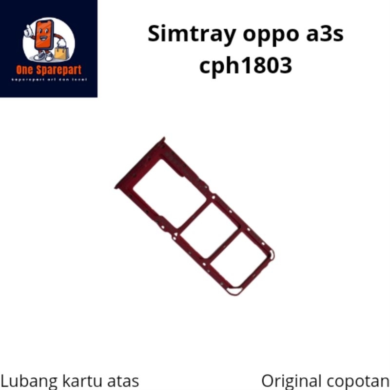 Jual simtray oppo a3s cph1803 original copotan | Shopee Indonesia