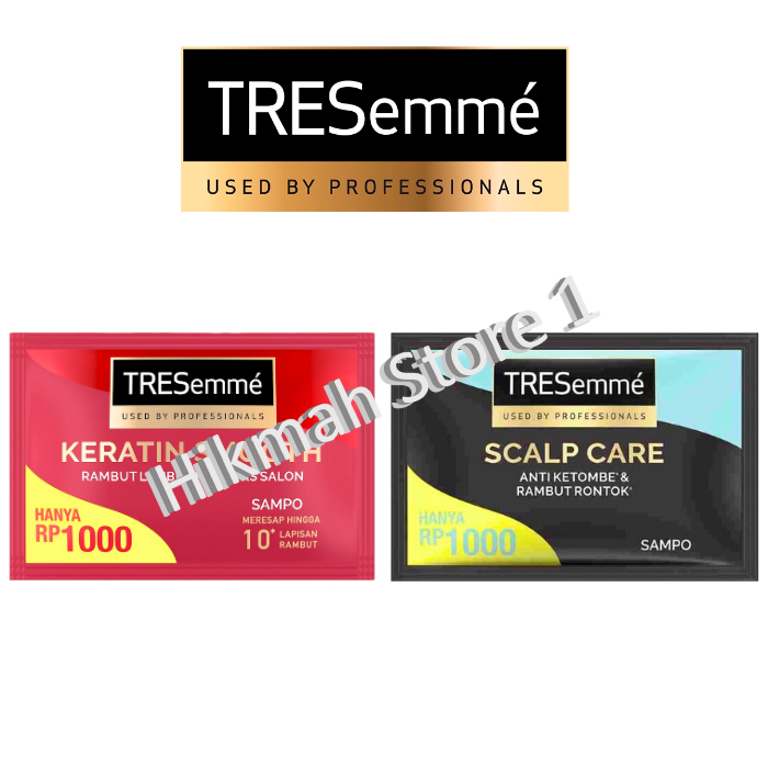 Jual TRESEMME SHAMPOO SACHET (ISI 9MLx12 SCH) | Shopee Indonesia