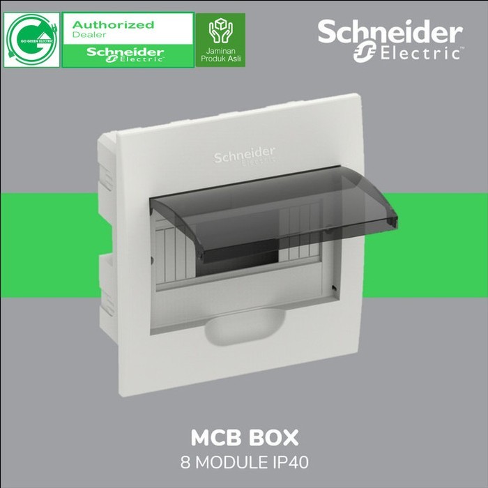 Jual Schnaider Box MCB Schneider 8 Grup / Fuse Box Schneider 8 Group ...