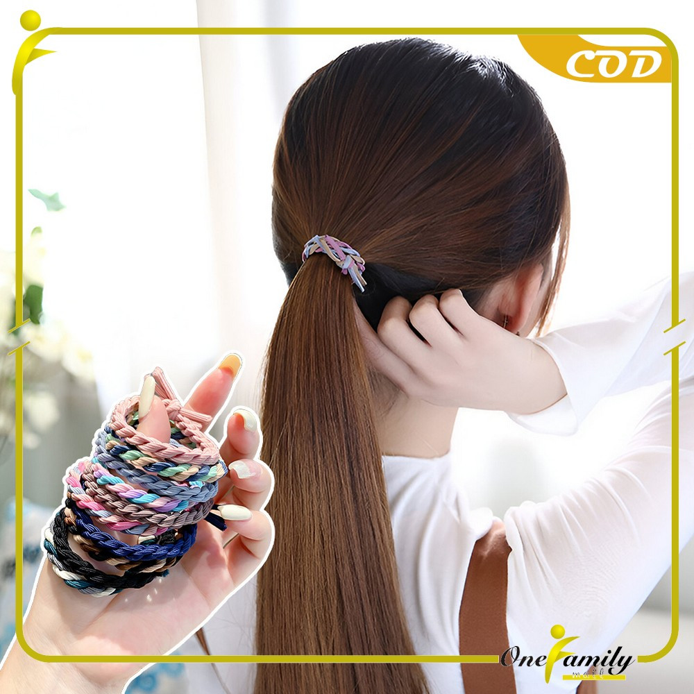 Jual ONE-C936 Ikat Rambut Kepang Model Gelang Wanita Korean Fashion ...