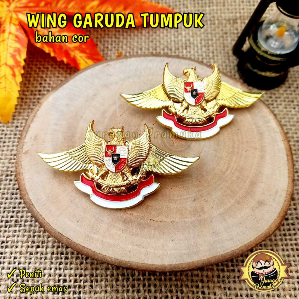 Jual Wing garuda tumpuk cor / pin garuda / garuda indonesia [033 ...