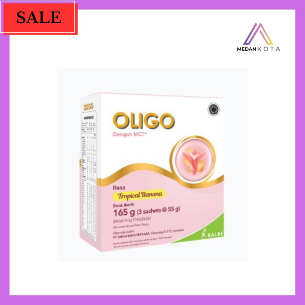 Jual MEDANKOTA - SUSU OLIGO RASA TROPICANA BANANA 165g | Shopee Indonesia