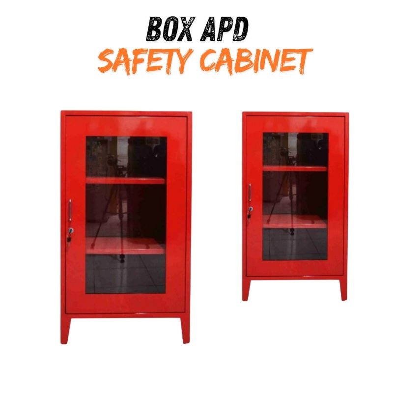 Jual BOX APD PEMADAM - SAFETY CABINET PLAT BESI 1 PINTU | Shopee Indonesia