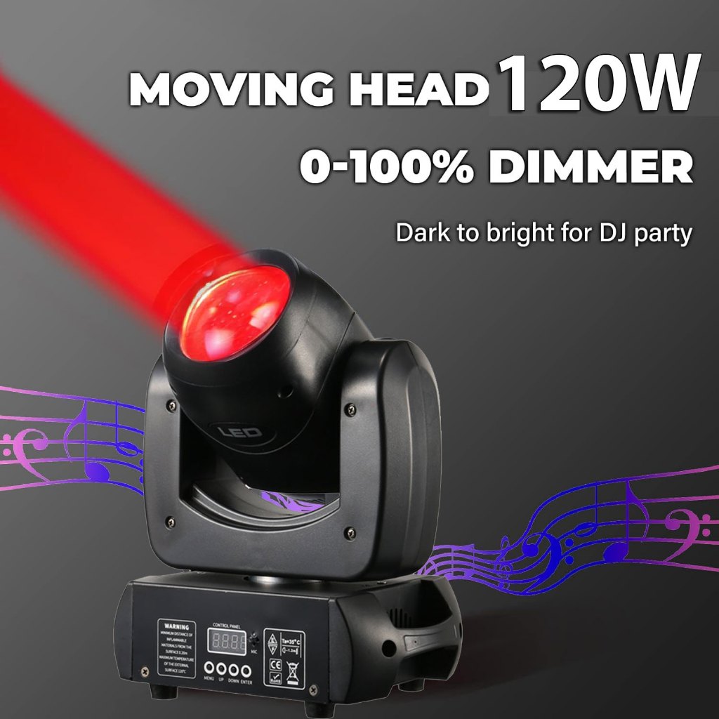 Jual Kaiy/paket beam mini/Beam 120w 100w Moving Head Light Lampu ...