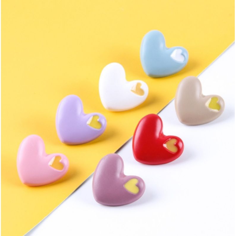 Jual Kancing Little Love 15mm (5 pcs) | Shopee Indonesia