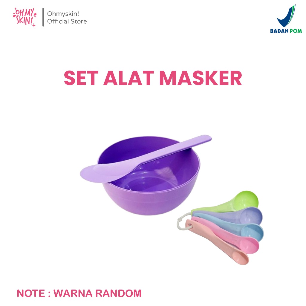 Jual Oh My Skin! Set Alat Masker | Wadah Untuk Maskeran | Shopee Indonesia